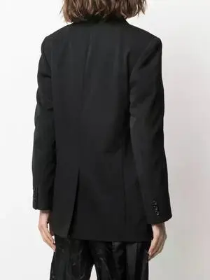 Comme Des Garçons Open-front Wool Blazer