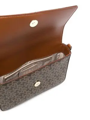 Dkny Monogram-print Cross Body Bag