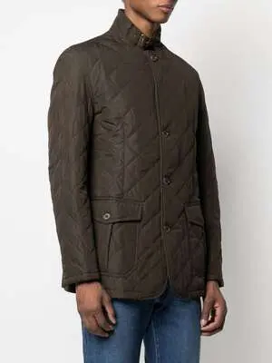 Barbour Lutz Quilted Jacket - Green