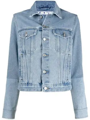 Off-White Button-up Denim Jacket