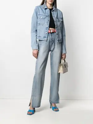 Off-White Button-up Denim Jacket