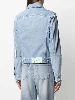 Off-White Button-up Denim Jacket
