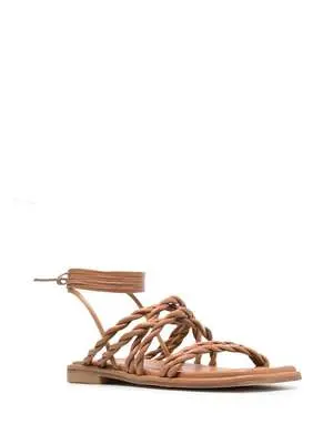 STUART WEITZMAN Braided Strap Sandals
