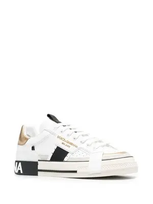 Dolce & Gabbana Custom 2.zero Low-top Sneakers - White