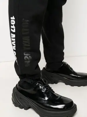 1017 Alyx 9sm Logo Print Track Trousers - Black