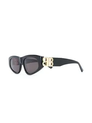 Balenciaga Dynasty D-frame Sunglasses - Black