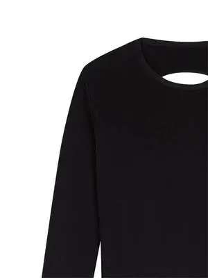 Givenchy Cut-out Long-sleeve Maxi Dress