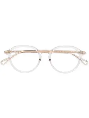 Chloé Round Frame Glasses - White
