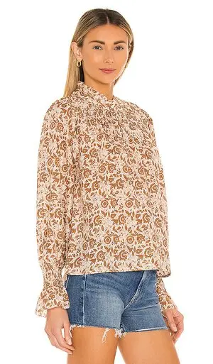 CLEOBELLA Reza Blouse In Neutral