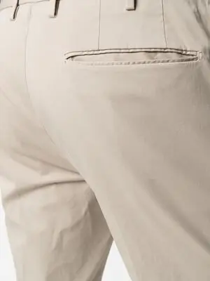 Incotex Slim-cut Cotton Chinos - Neutrals