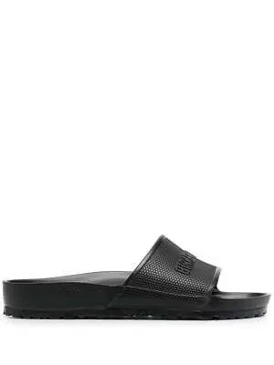 BIRKENSTOCK Barbados Embossed Logo Slides