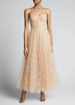 monique lhuillier champagne dress Monique Lhuillier, Alexandra Wedding Dress Save 50%