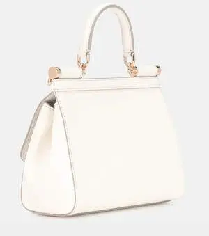 Dolce & Gabbana Sicily Small Shoulder Bag - White