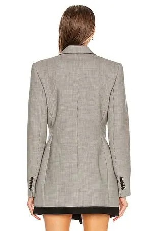 Wardrobe.NYC Contour Blazer In Black