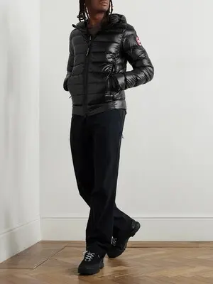Canada Goose Crofton Slim-fit Recycled Nylon-ripstop Hooded Down Jacket - Black
