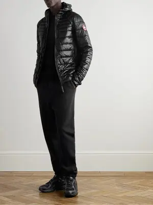 Canada Goose Hybridge Lite Slim-fit Quilted Hooded Down Jacket