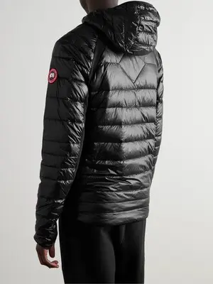 Canada Goose Hybridge Lite Slim-fit Quilted Hooded Down Jacket