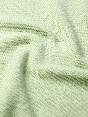 Loro Piana Cotton And Silk-blend Sweater - Green