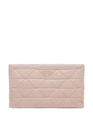 Prada System Patchwork Clutch Bag