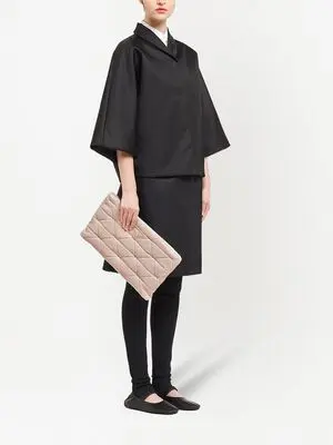 Prada System Patchwork Clutch Bag