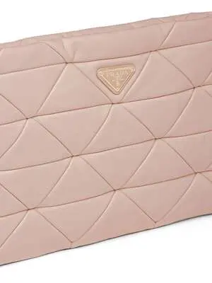 Prada System Patchwork Clutch Bag