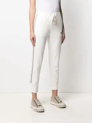 Lorena Antoniazzi Star-patch Track Pants - White
