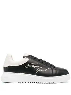 Emporio Armani Patchwork Sneakers For Men