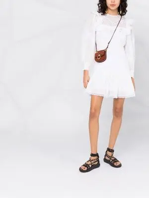 Sandro Belem Ruffled Dress