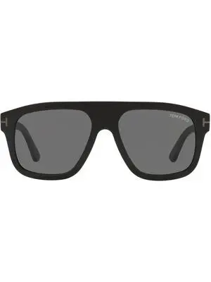 TOM FORD Oversize Frame Sunglasses - Black