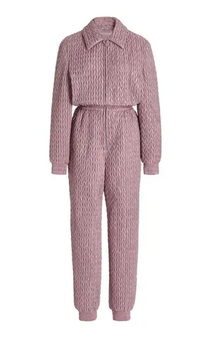 Miu Miu Quilted Shell Jumpsuit