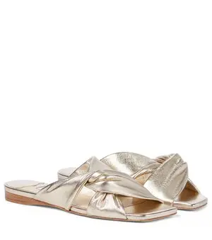 JIMMY CHOO Narisa Leather Sandals