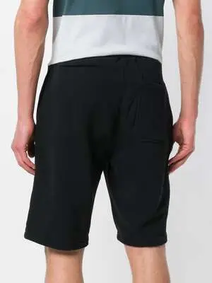 Sunspel Straight Leg Track Shorts - Black