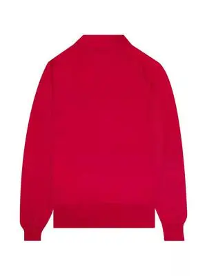 Play Comme Des Garcon Heart-detail Cardigan - Red