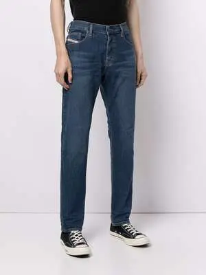 DIESEL® High-rise Straight Leg Jeans