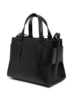 Armani Exchange Logo Plaque Tote Bag