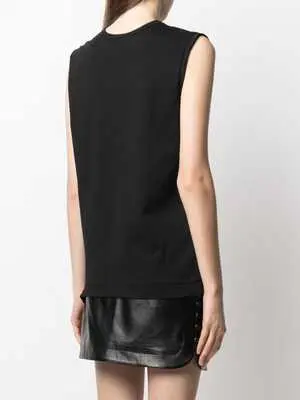 DIESEL® Embroidered Sleeveless T-shirt