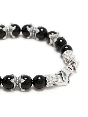 Emanuele Bicocchi Beaded Bracelet - Black