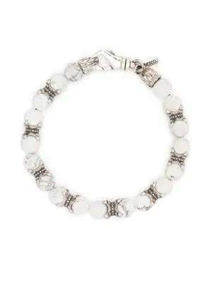 Emanuele Bicocchi Beaded Chain Bracelet - White