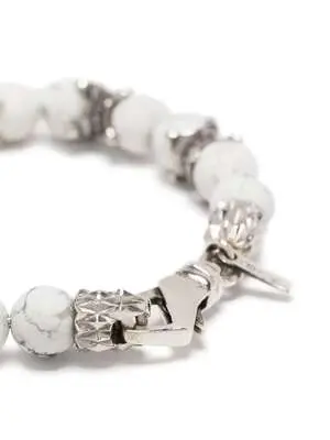Emanuele Bicocchi Beaded Chain Bracelet - White