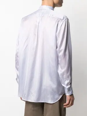 Comme Des Garçons Vertical Stripe-print Shirt