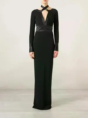 Givenchy Crepe Halterneck Gown