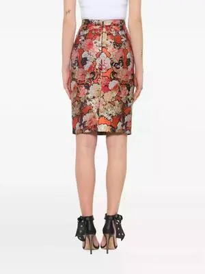 Givenchy Floral Jacquard Short Skirt