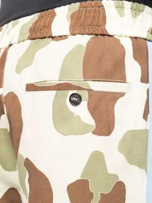 Palm Angels Camouflage-print Drawstring Shorts