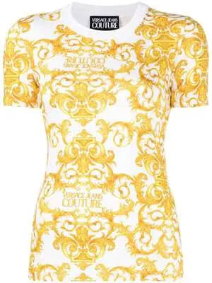 Versace Baroque Print T-shirt