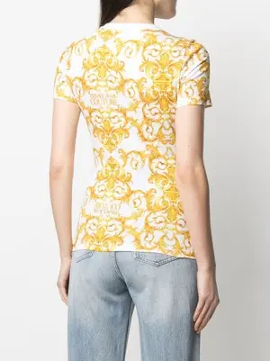 Versace Baroque Print T-shirt