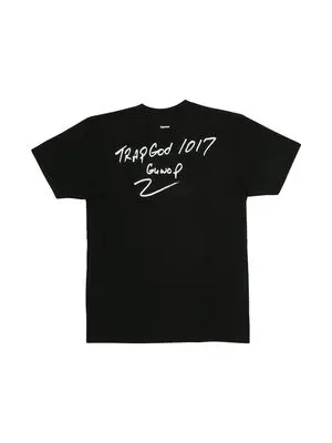 Supreme Gucci Mane Graphic-print T-shirt - Black