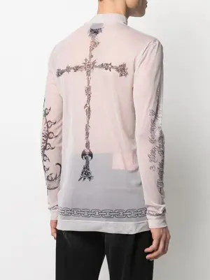 Givenchy Graphic-print High Neck T-shirt
