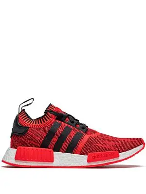 Adidas Nmd_r1 Primeknit A.i. Camo Pack Sneakers - Red