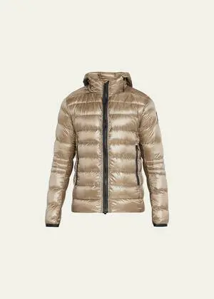 Canada Goose Canada Goose Crofton Quilted Zip Hoodie - Northwood Khaki