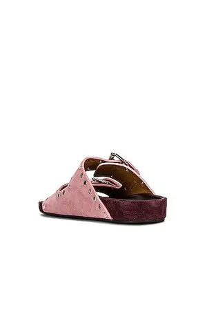 Isabel Marant Lennyo Sandal In Pink